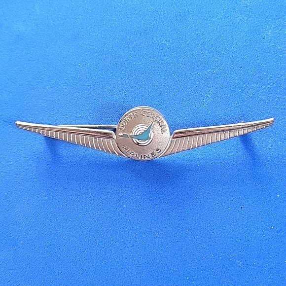Art | Vintage Late 195s North Central Airlines Pin | Poshmark